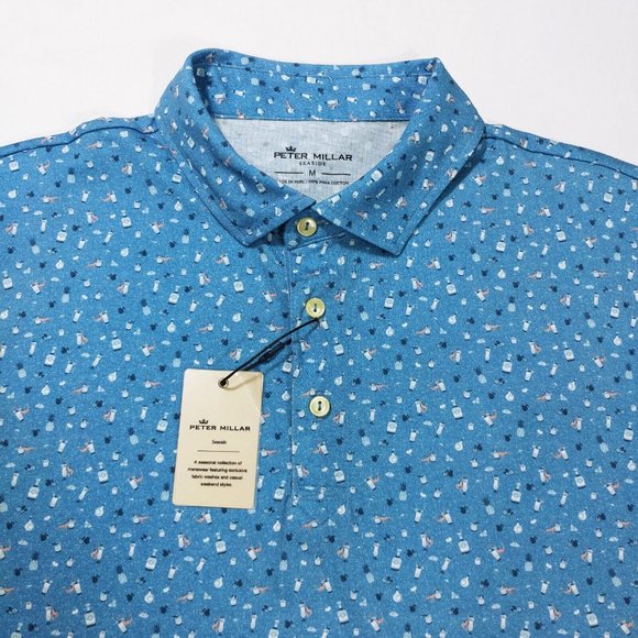Peter Millar | Shirts | 98 Peter Millar Seaside Shrimp Cocktail Print ...